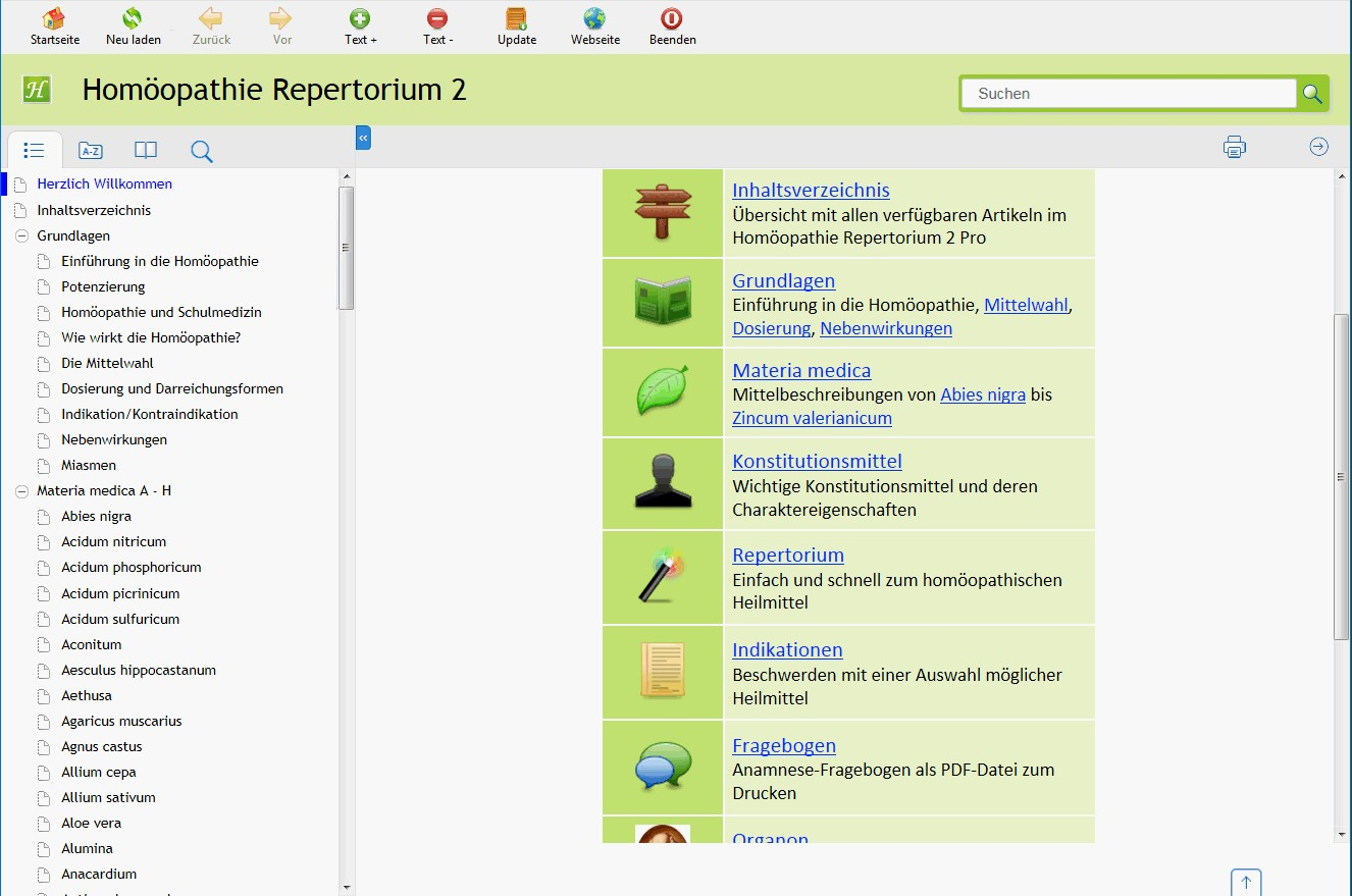 GNS-Software - Repertorium Premium Paket